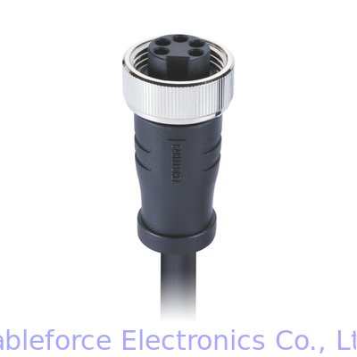 Resistente UV della spina femminile del sensore, un connettore rotondo IP67/IP68 di 5 Pin