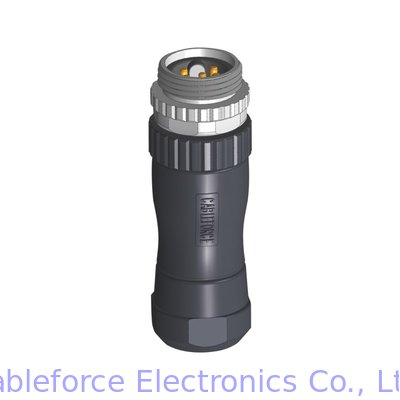 Male Plug Mini Change Connectors 5 PIN Field Wireable Assembly For Light Grid