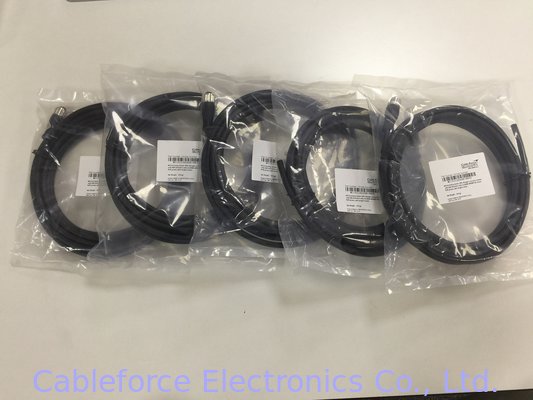 Connettore schermato femmina di IEC 61076-2-101 M12 3pin con il conector impermeabile del cavo PVC/di PUR