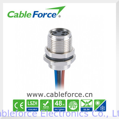 Connettori elettrici automobilistici del fermaglio di Iec61076-2-104 60V 3A M8