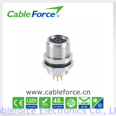 un connettore elettrico magnetico IEC61076-2-104 30V di 8 del perno contatti del PWB
