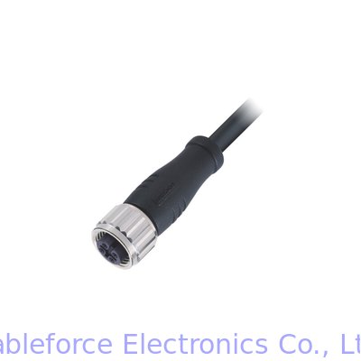Spina femminile M12 di Pin IP67 4 impermeabile per il collegamento di Ethernet