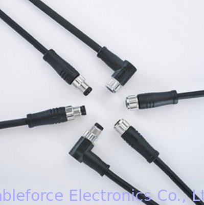 Il PVC fissa il connettore circolare elettrico M8, presa di alimentazione dell'isolamento di CA del supporto del pannello
