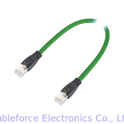 Blue Color Cat5E Cat6A Rj45 Connector , Waterproof RJ45 Ethernet Connector