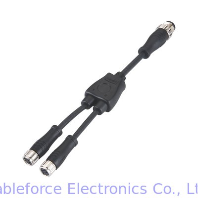 Separatore del connettore di IP67 M8, 3 connettore impermeabile di Pin SMA di Pin 8 di Pin 6 di Pin 5 di Pin 4