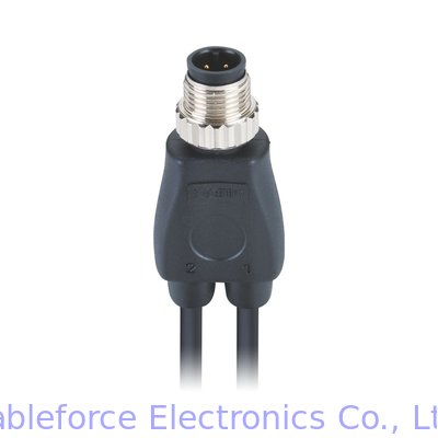 Separatore del connettore di IP67 M8, 3 connettore impermeabile di Pin SMA di Pin 8 di Pin 6 di Pin 5 di Pin 4