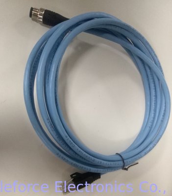 M12 SMA impermeabilizzano il connettore elettrico all'aperto della paratia al connettore RJ45