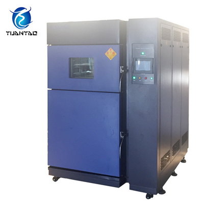 La chambre rapide d'essai de choc thermique de changement de température avec 2 zones/3 répartissent en zones facultatif