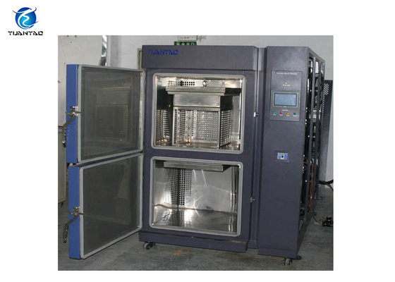Baskets Type 3 Zones Thermal Shock Test Chamber For Aerospace Industry