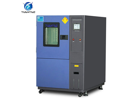 Stainless steel Blue Colored High And Low Temperature Humidity Test Chamber For Electronic Components