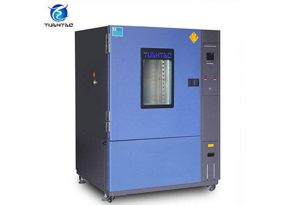 Stainless steel Blue Colored High And Low Temperature Humidity Test Chamber For Electronic Components