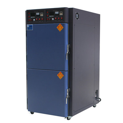 Double Layer Hot Air Drying Oven Laboratory For Electronics , High - Efficiency
