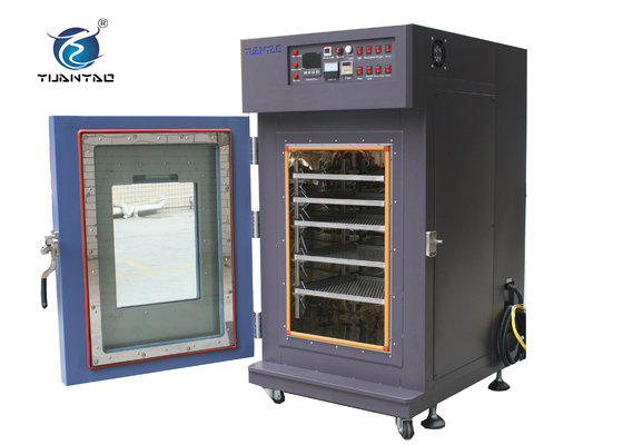 High precision 200C 133 Pa Mini Vacuum Drying Oven with Vacuum Pump