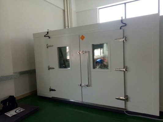 Double Doors Walk in Climatic Test Machine Temperature Humidity Climatic Stability Chamber