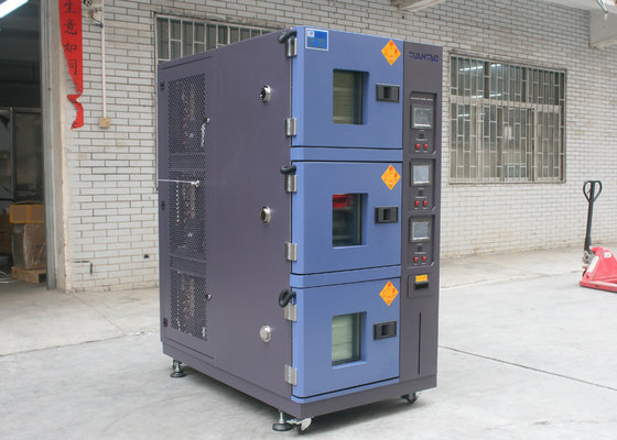 High Low Temperature Humidity Test Chamber Desktop Programmable Three Zones
