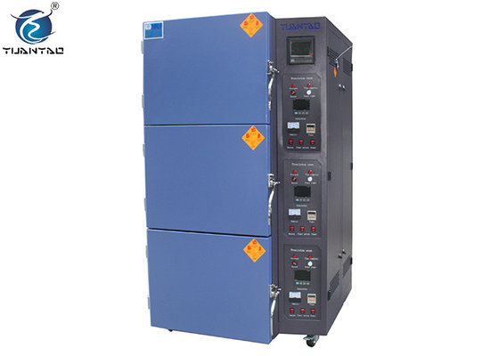 3 Phase Laboratory Hot Air Oven  , 3 Layer 300 Degree High Temperature Air Convection Drying Oven