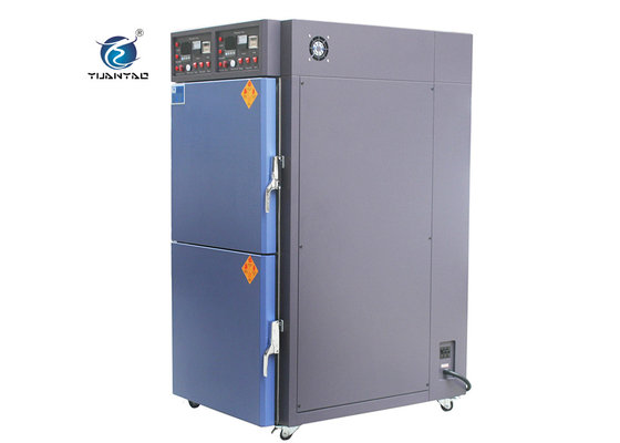 316# Stainless Steel Material Laboratory Hot Air Oven , 2 Layer 300 Degree Air Convection Drying Oven