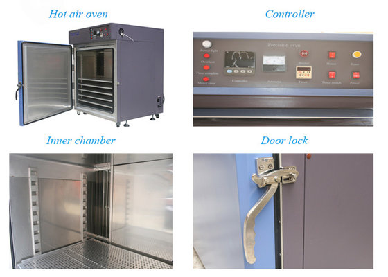 Laboratory Hot Air Drying Oven , 350 Degree Industrial PCB Aging Test Machine
