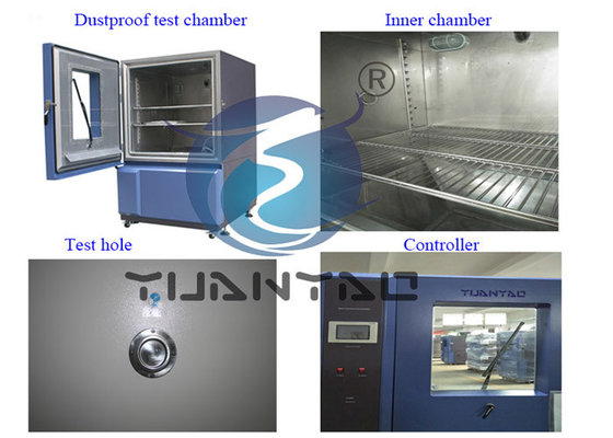 IEC60529 IP5X IP6X Dust Test Chamber Simulated Sand Ingress Test Machine For Electronic Products