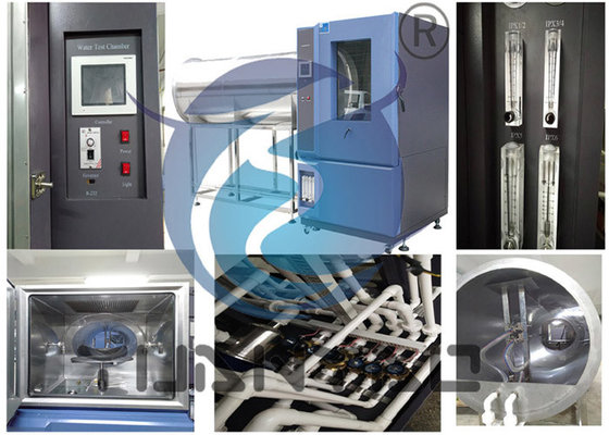 IEC-60529 standard IP X5 X6 water proof rain spray test chamber