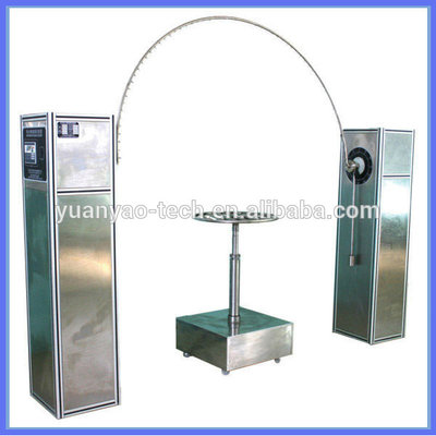 17 Rpm Waterproof Test Equipment , Simulated LED Fixture Flush Water Jet Test Chamber