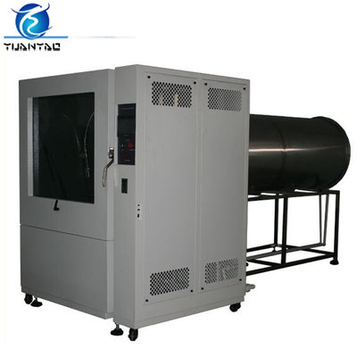 17 Rpm Waterproof Test Equipment , Simulated LED Fixture Flush Water Jet Test Chamber