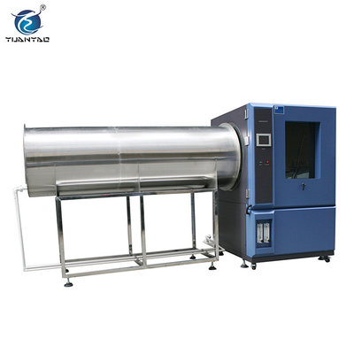 17 Rpm Waterproof Test Equipment , Simulated LED Fixture Flush Water Jet Test Chamber