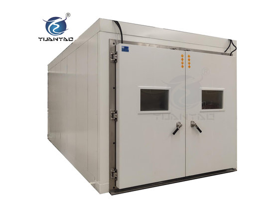 Simulated complete car temperature humidity walk-in climatic chamber