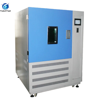 3 Phase Xenon Arc Test Chamber , Automobile Seat Leather Color Fastness Xenon Light Aging Test Chamber