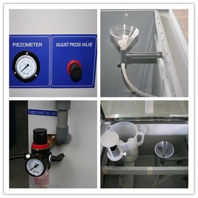 ASTM B-117 standard button controller YSST-600 Salt Mist Test Chamber