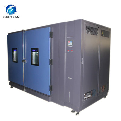 Simulated automotive temperature humidity walk-in environmental chamber