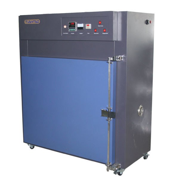 Compact Vertical Design Industrial Hot Air Oven , Dust Free High Temperature Drying Oven