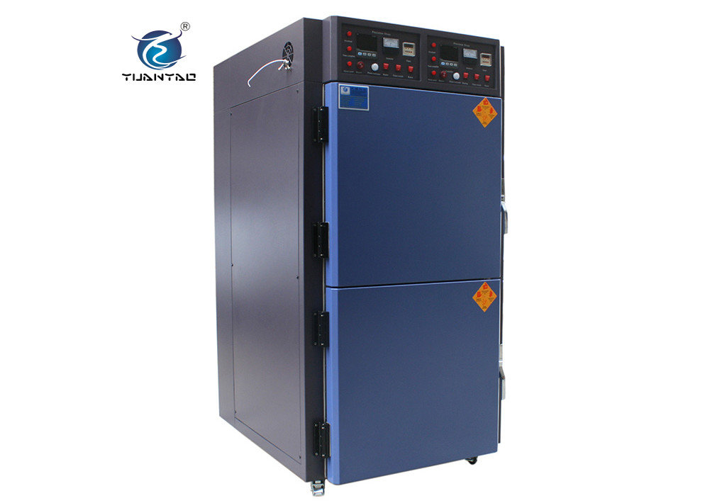 316# Stainless Steel Material Laboratory Hot Air Oven , 2 Layer 300 Degree Air Convection Drying Oven
