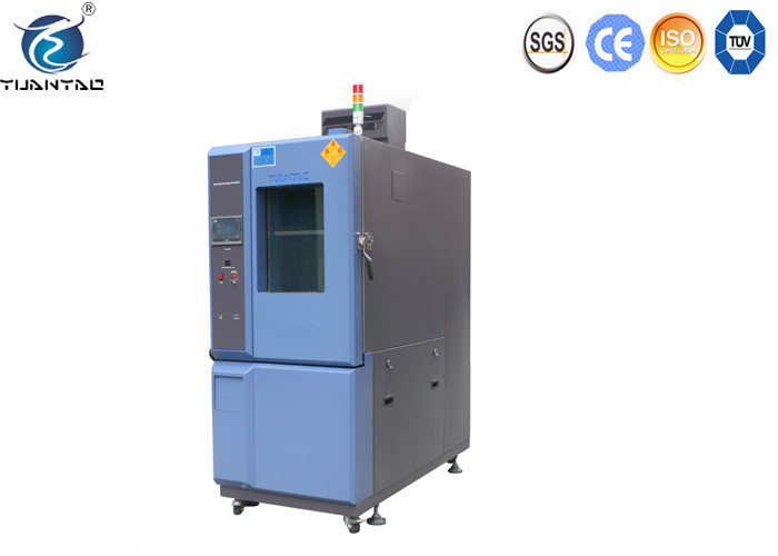 Vertical Climatic Test Chamber , Customized Programmable Linear 20C / Minute Rapid Change Temp Climatic Testing Systems