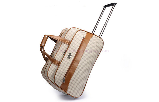 Durable waterproof PVC travelling trolley bags for business 53*24*34cm