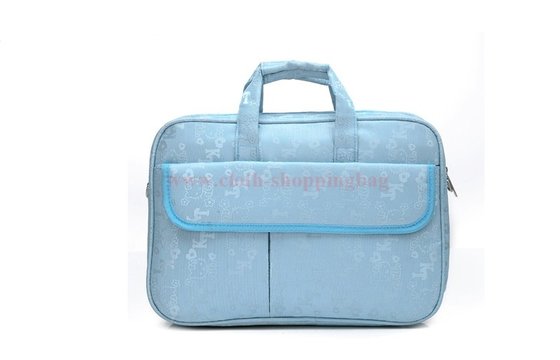 Cute hello kitty pattern nylon laptop bag lightweight messanger case for girl