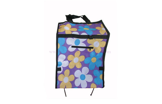 Lightweight portable fold away shopping trolley bag with polyester Handle