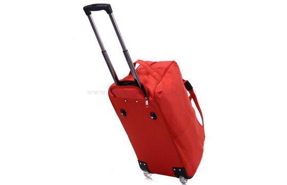 Dirty resistance grey roller gear bag with wheels / openning front pocket
