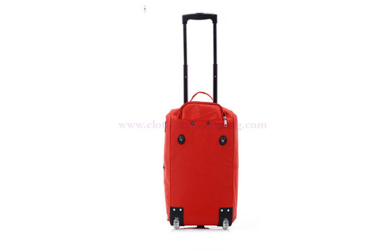 Dirty resistance grey roller gear bag with wheels / openning front pocket