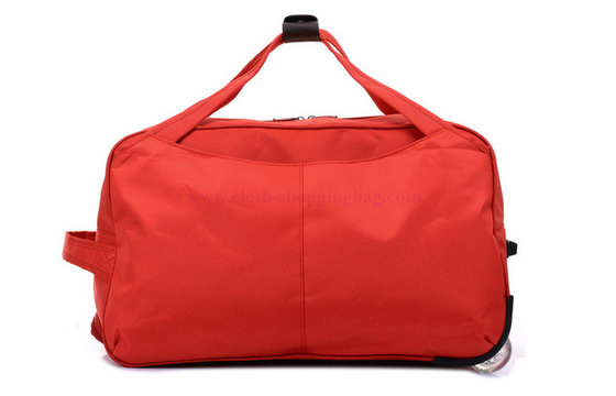 Dirty resistance grey roller gear bag with wheels / openning front pocket