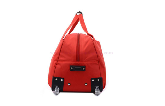 Dirty resistance grey roller gear bag with wheels / openning front pocket
