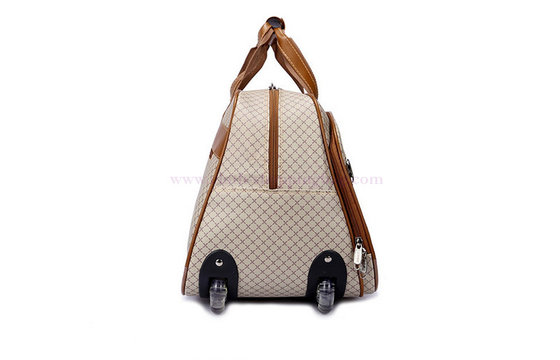 Durable waterproof PVC travelling trolley bags for business 53*24*34cm