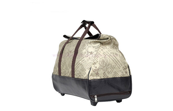 Small waterproof PVC roller hand luggage bags with large space