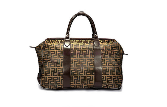 Customized oxford fabric travel duffel roller gear bag with pull handle