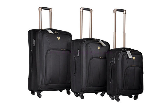 EVA 4 spinning wheels roller gear bag with top and side handles easy for lifting