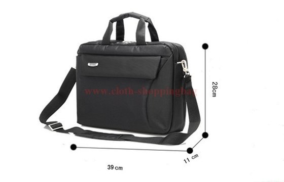 Fashion colorful brown nylon laptop bag for macbook  , notebook carrying case