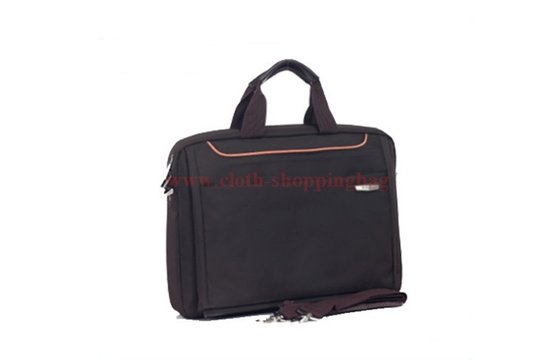 Light weight document nylon laptop bag for white collar , notebook carry case