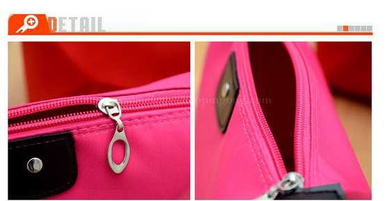 Cotton fabric travel cosmetic bag with for women / ladies , big cosmetic case