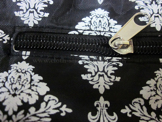 Waterproof Polyester fabric travel cosmetic handbag for travel