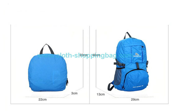 Black Camping Gear Backpack